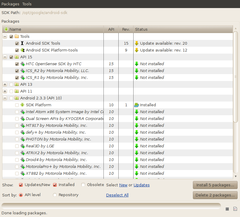 Android Development With Eclipse Morannon Org